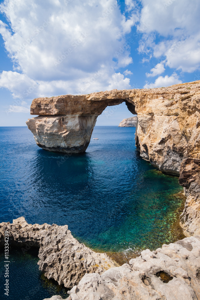 Azure Window on the island Gozo Stock-Foto | Adobe Stock