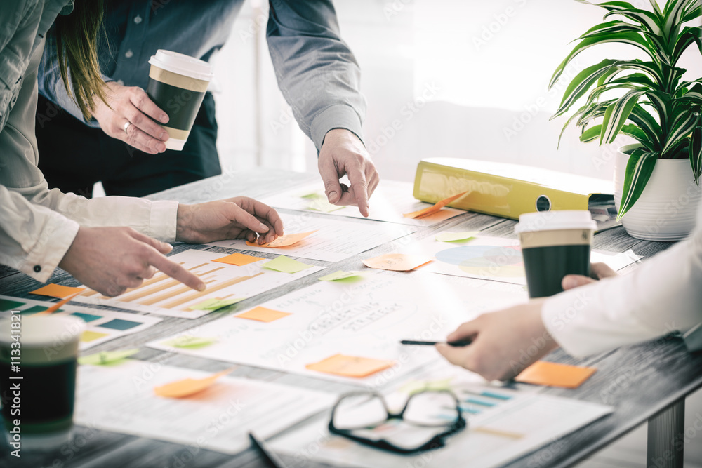 Brainstorming Brainstorm Business People Design Concepts Stock Photo ...