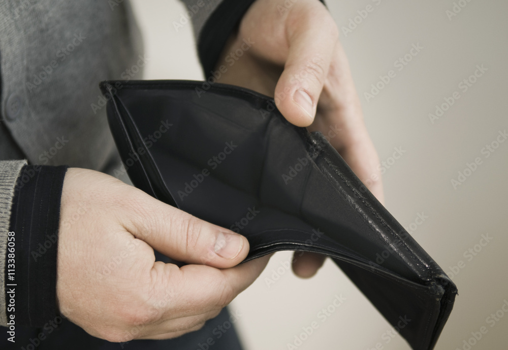 Empty wallet Stock Photo | Adobe Stock
