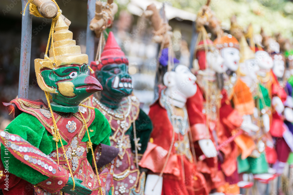 Myanmar Doll Stock Photo | Adobe Stock