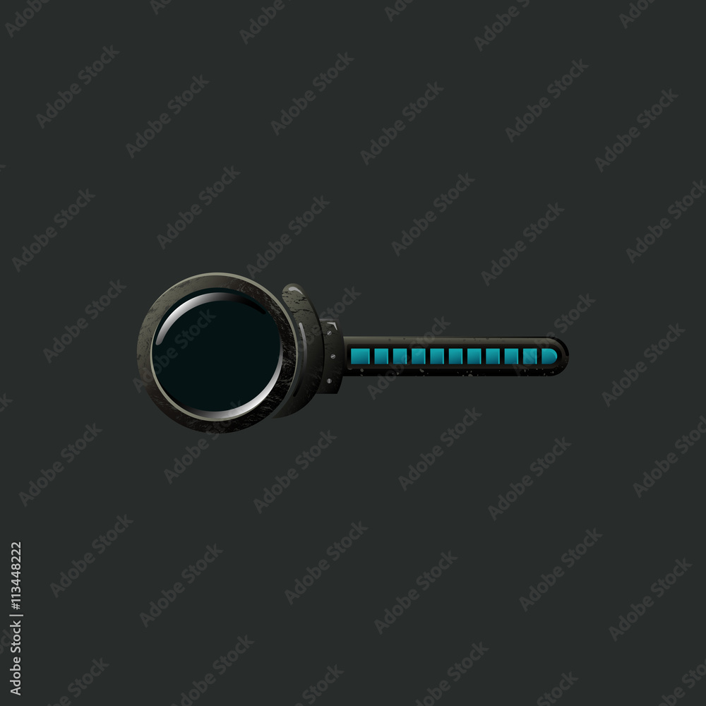 Game UI. Resource Panel. Health Point Panel. Futuristic InterfaceVector ...