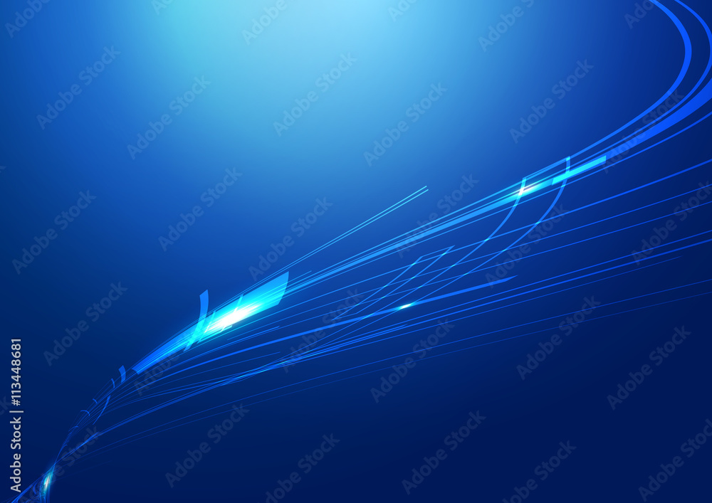 Abstract Blue Background Stock Vector | Adobe Stock