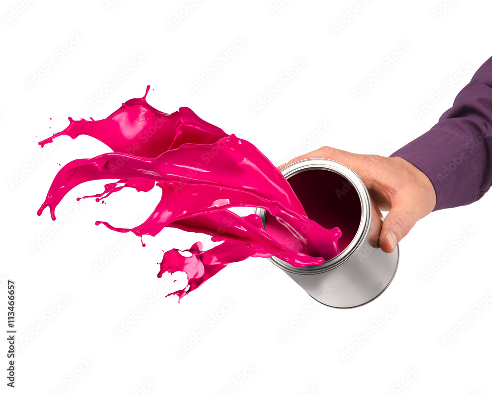 Throwing Paint Photography