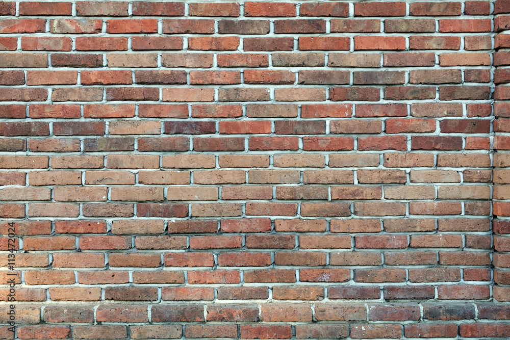 vintage texture, antique, aged red brick wall texture; burnt bri Stock ...