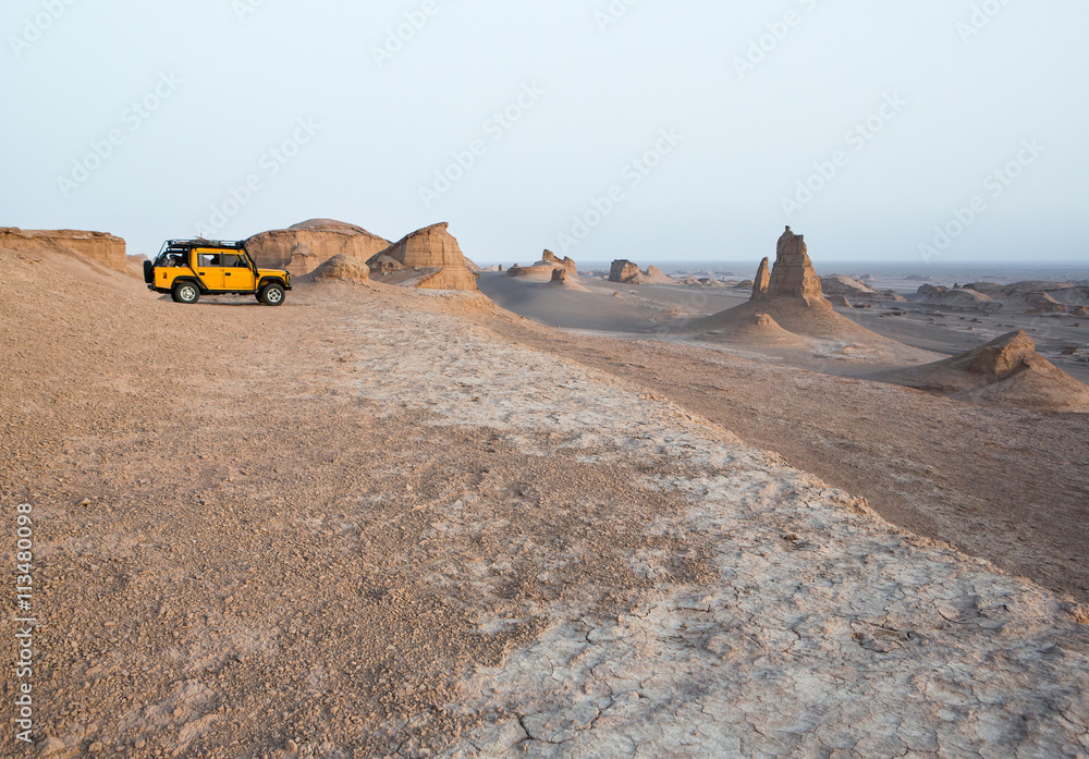 Dasht-e Loot, the "Emptiness Desert", Iran Stock-Foto | Adobe Stock