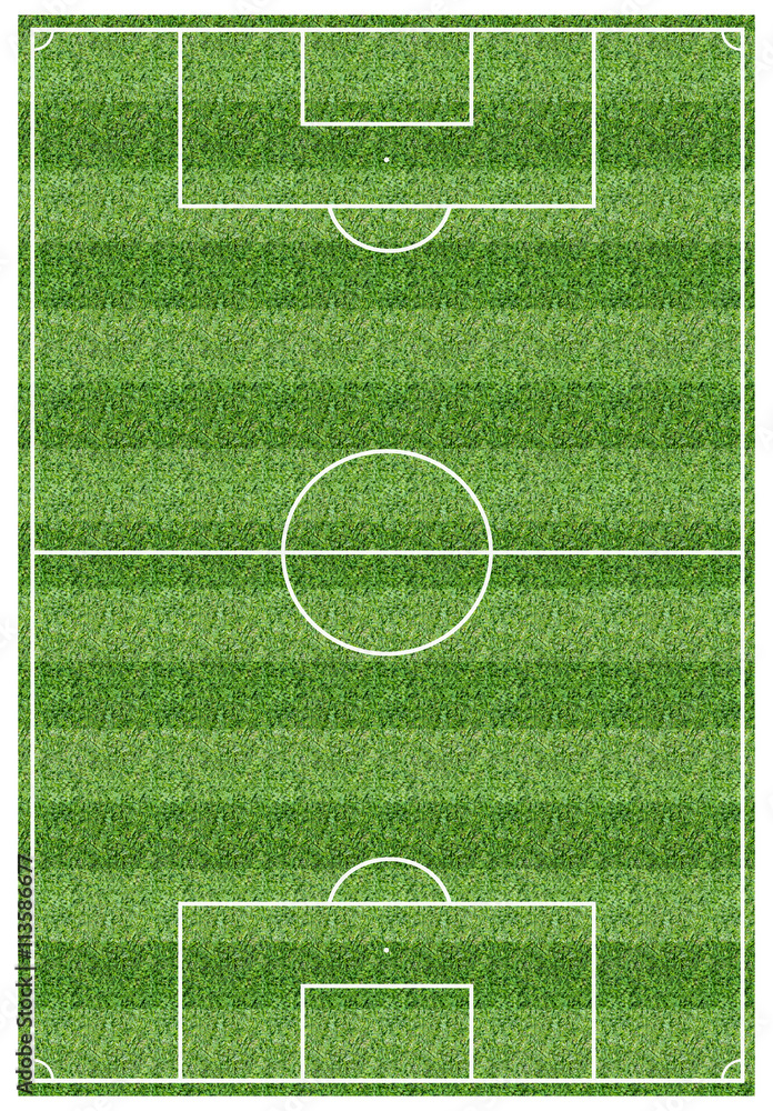 Football Field Horizontal Stripes Pattern with Real Grass Texture Stock ...