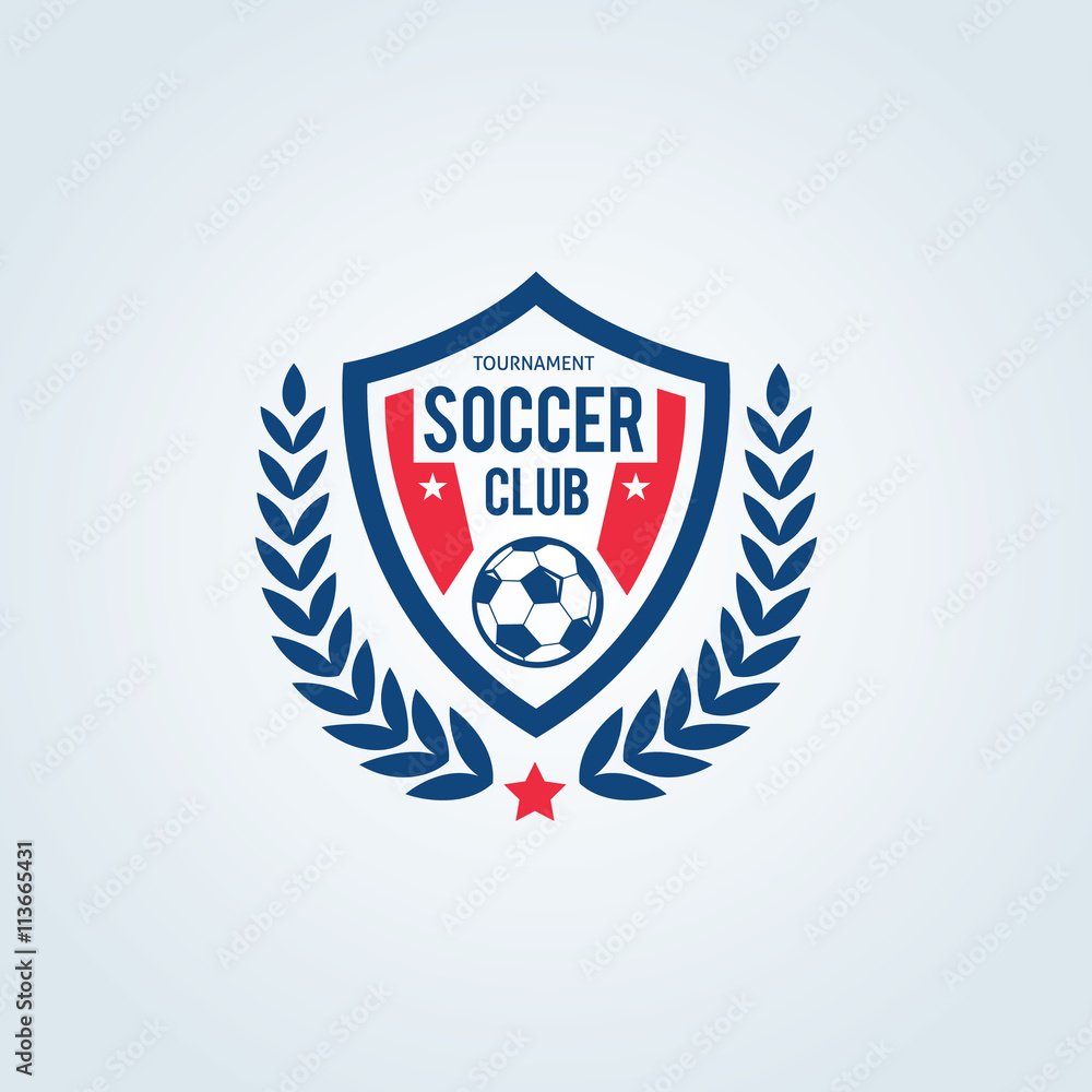 Soccer Club logo,soccer logo,Football logo,vector logo template Stock ...