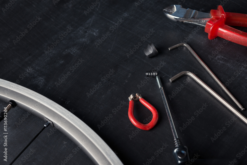 Bike tool background Stock Photo | Adobe Stock