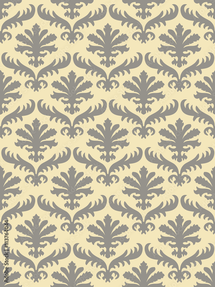 Ivory Damask Background