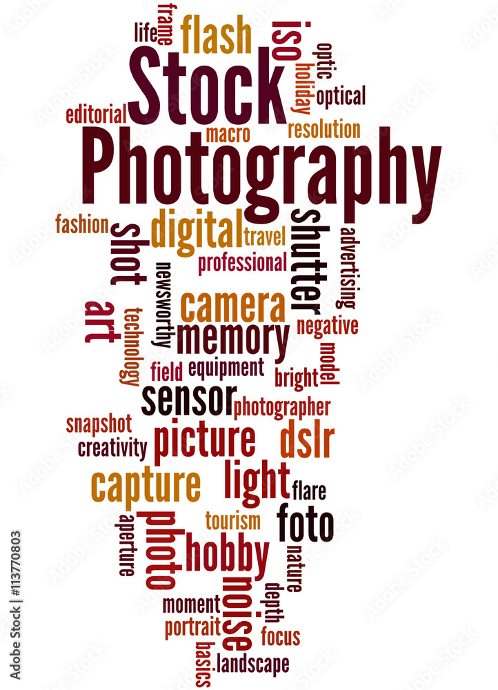 Stock Photography, word cloud concept 6 Stock Illustration | Adobe Stock