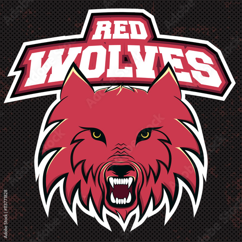 Red Wolves Logo