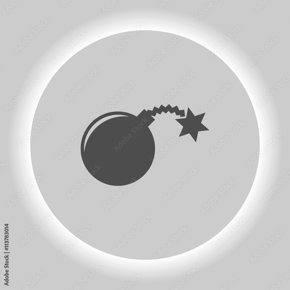 TNT bomb vector icon Stock Vector | Adobe Stock