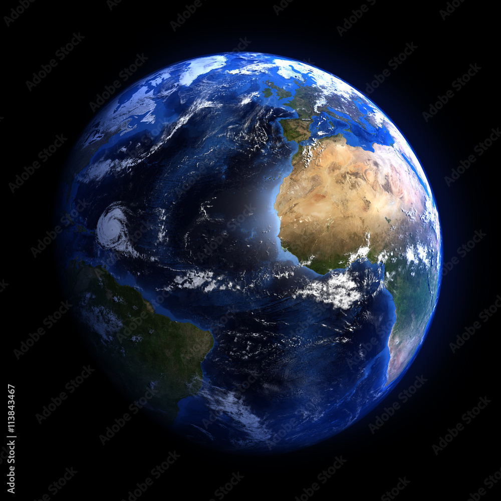 Atlantic Ocean From Space