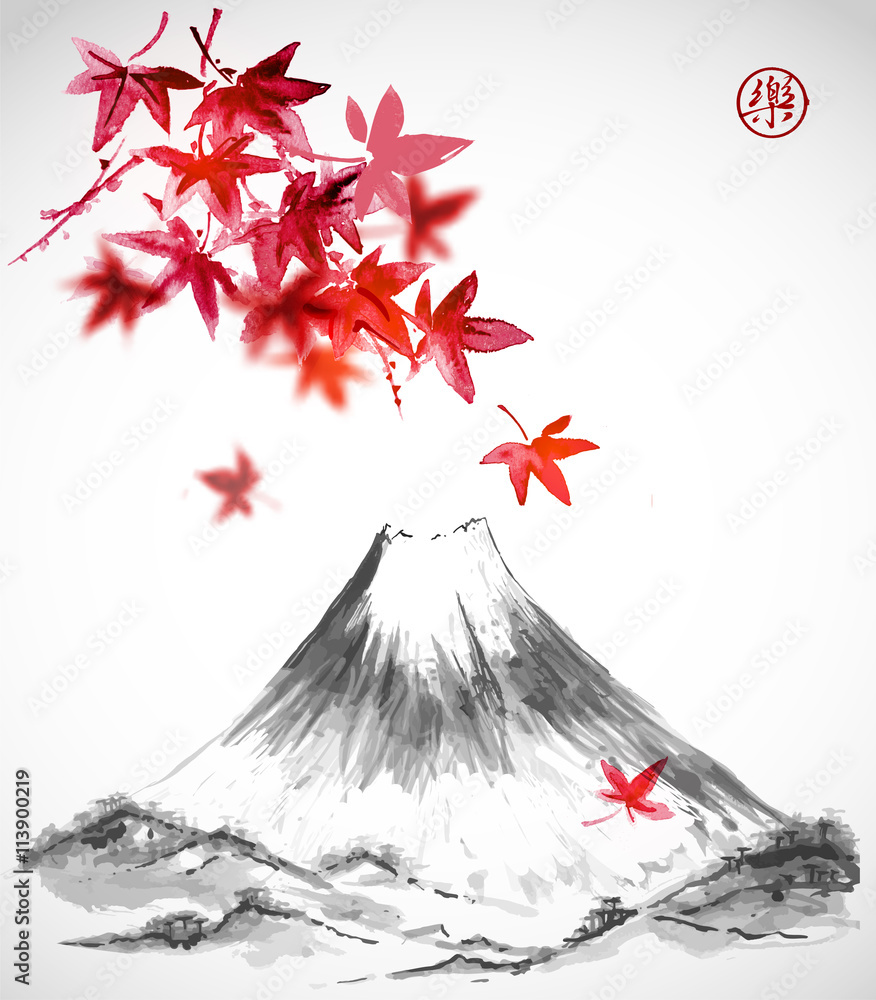Painting Of Fujiyama