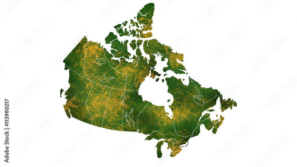 Canada map America continent texture map Stock Illustration | Adobe Stock