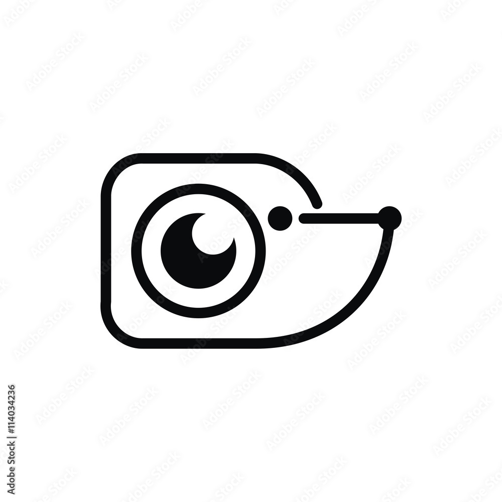 Dog Photography Logo Vector Stock Vector Adobe Stock