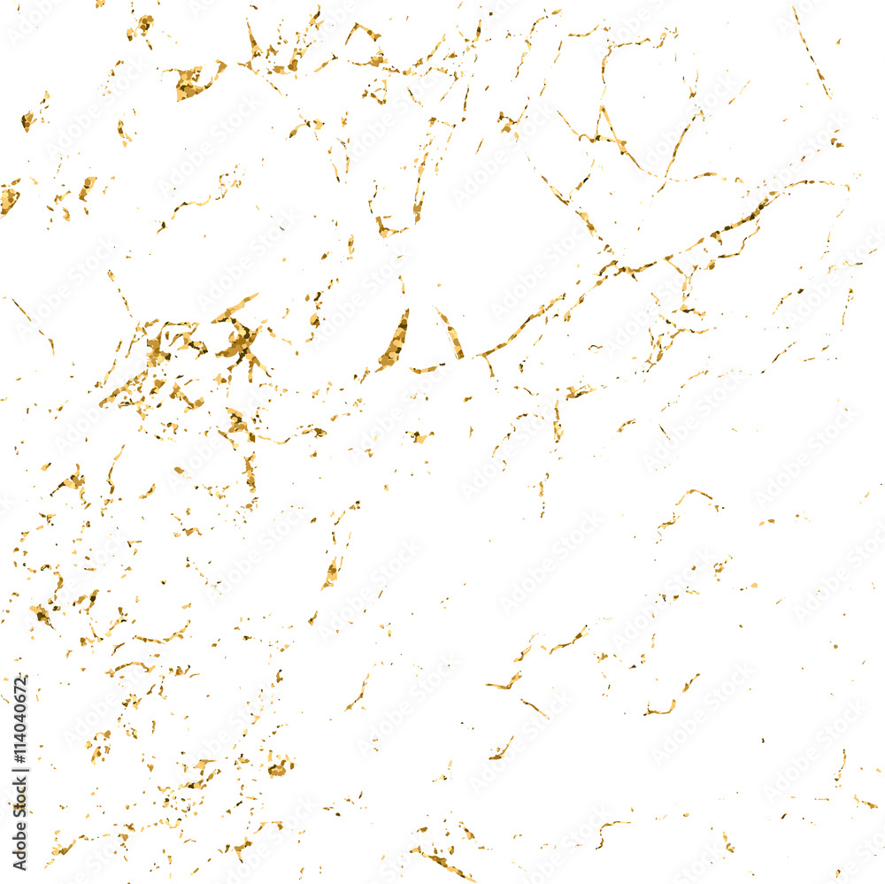 Marble gold grunge texture. Patina scratch golden elements. Sketch ...