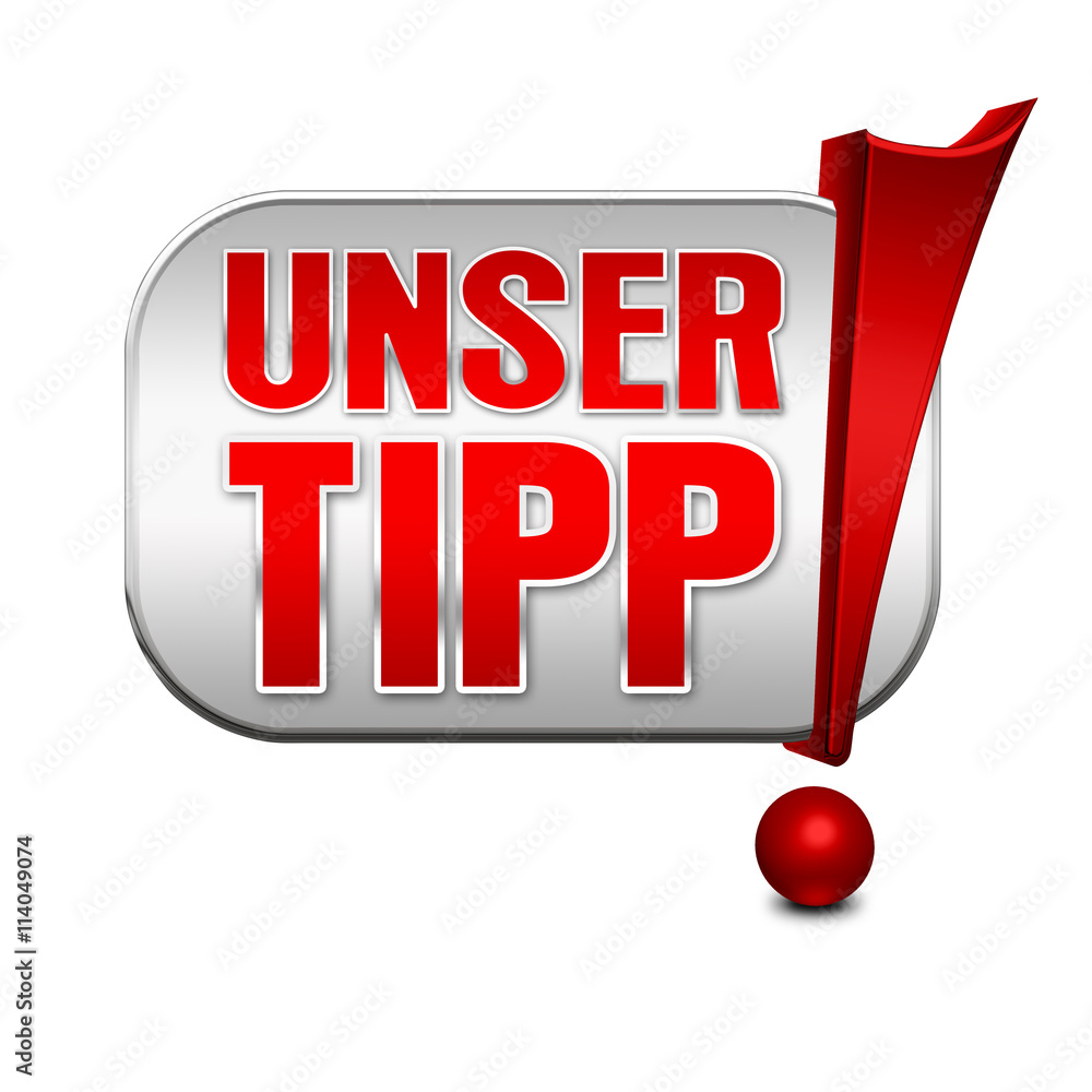 Fotografia do Stock: Unser Tipp | Adobe Stock