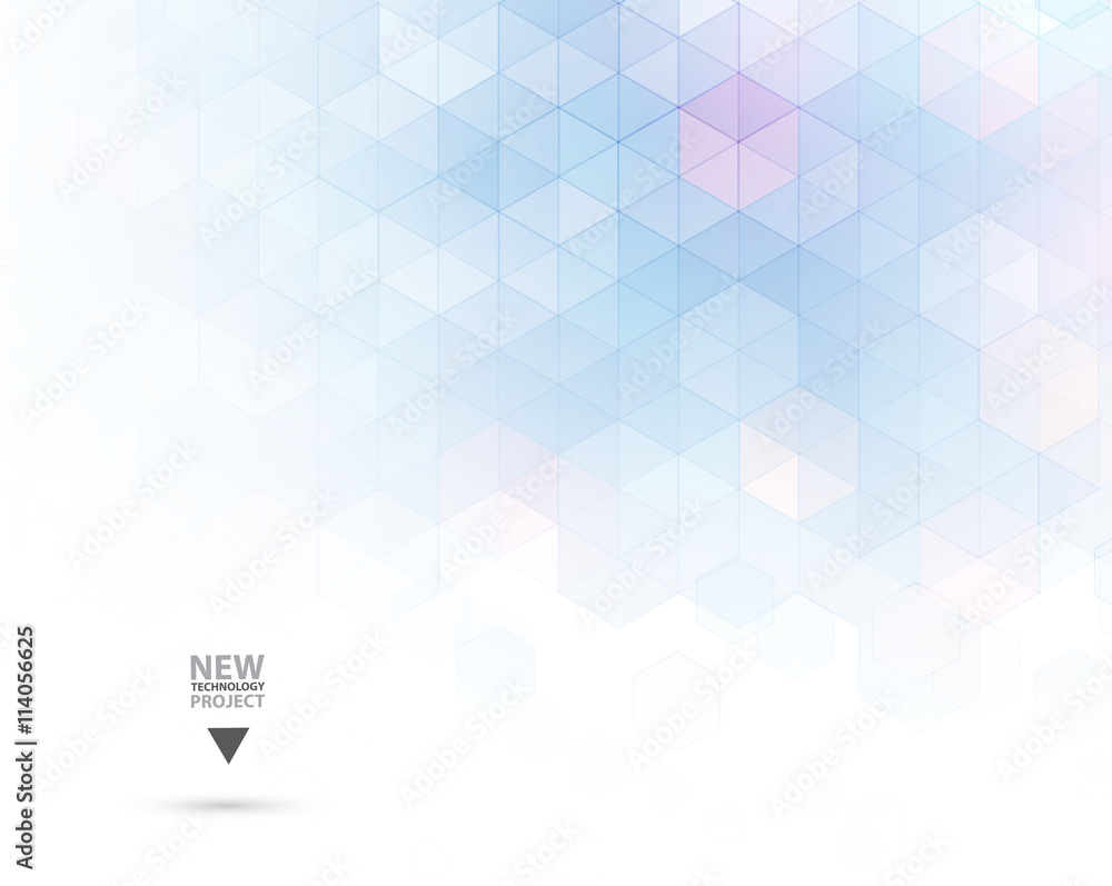 New future technology concept abstract background Stock Vector | Adobe ...