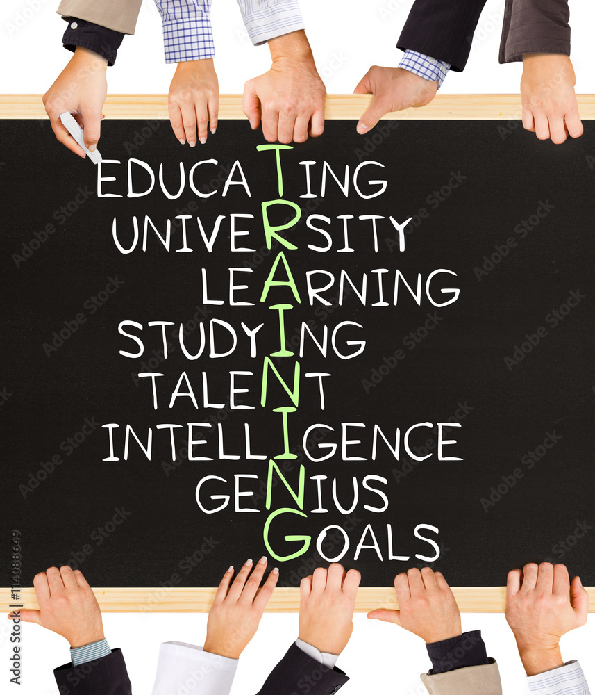 TRAINING concept words Stock Photo | Adobe Stock