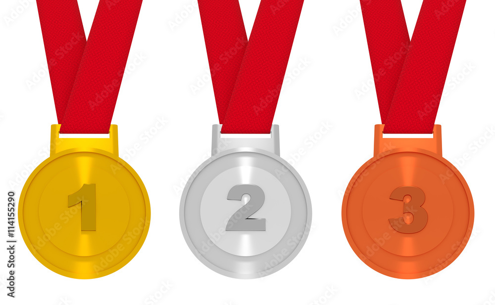 Medaillen Stock-Illustration | Adobe Stock