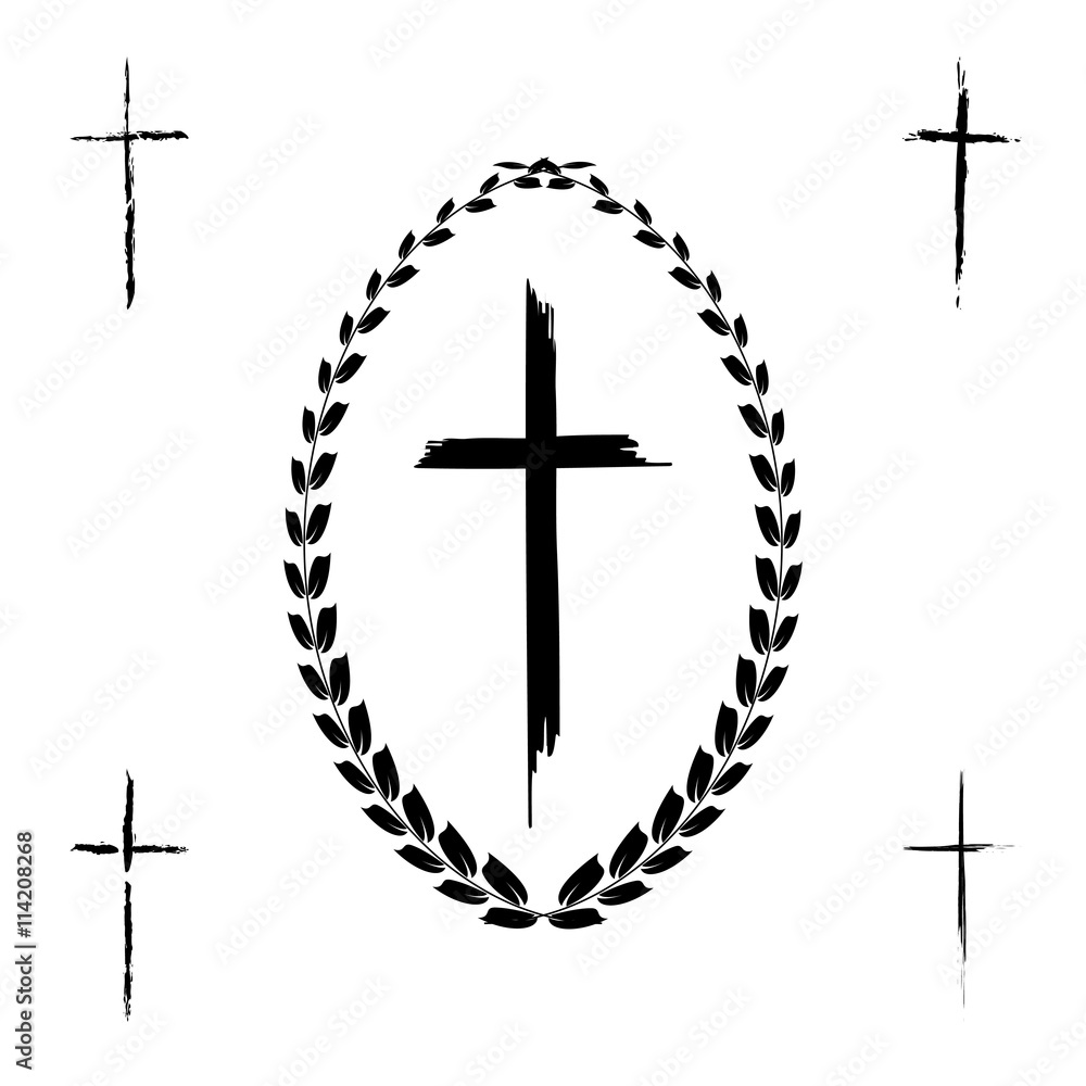 crucifix Stock Vector | Adobe Stock