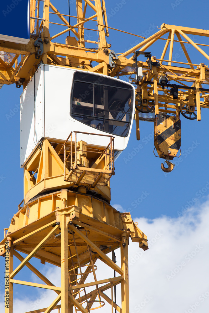 Kran - Führerhaus Stock Photo | Adobe Stock