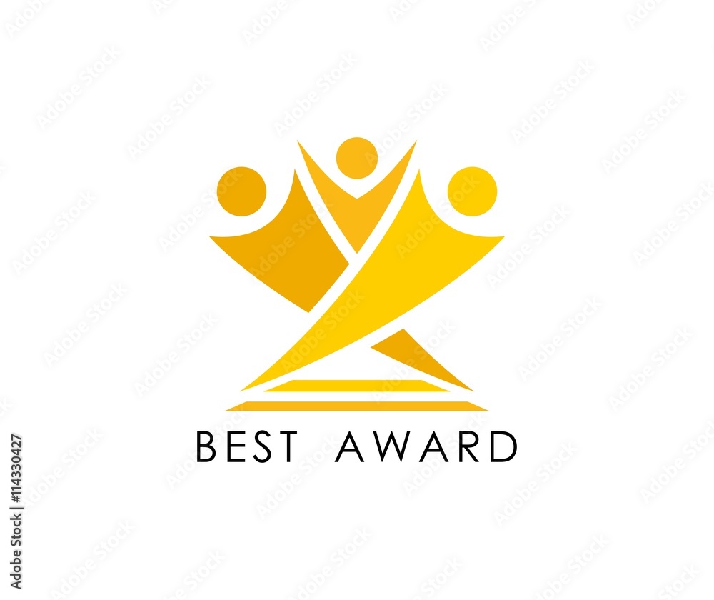 Award logo Stock Vector | Adobe Stock