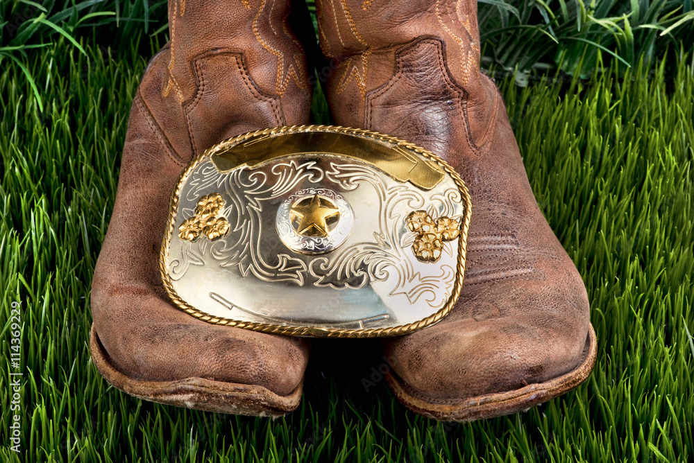 Boots and Belt. Stock Photo | Adobe Stock