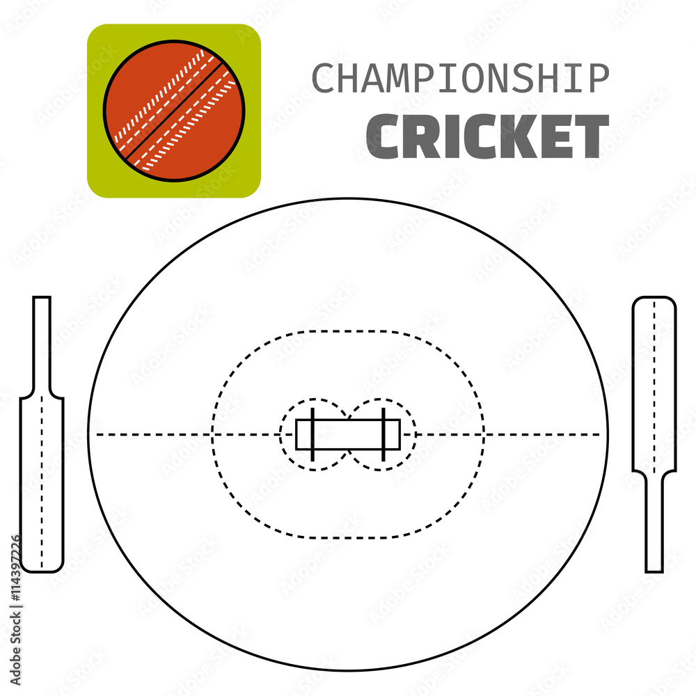 Cricket Field Plan