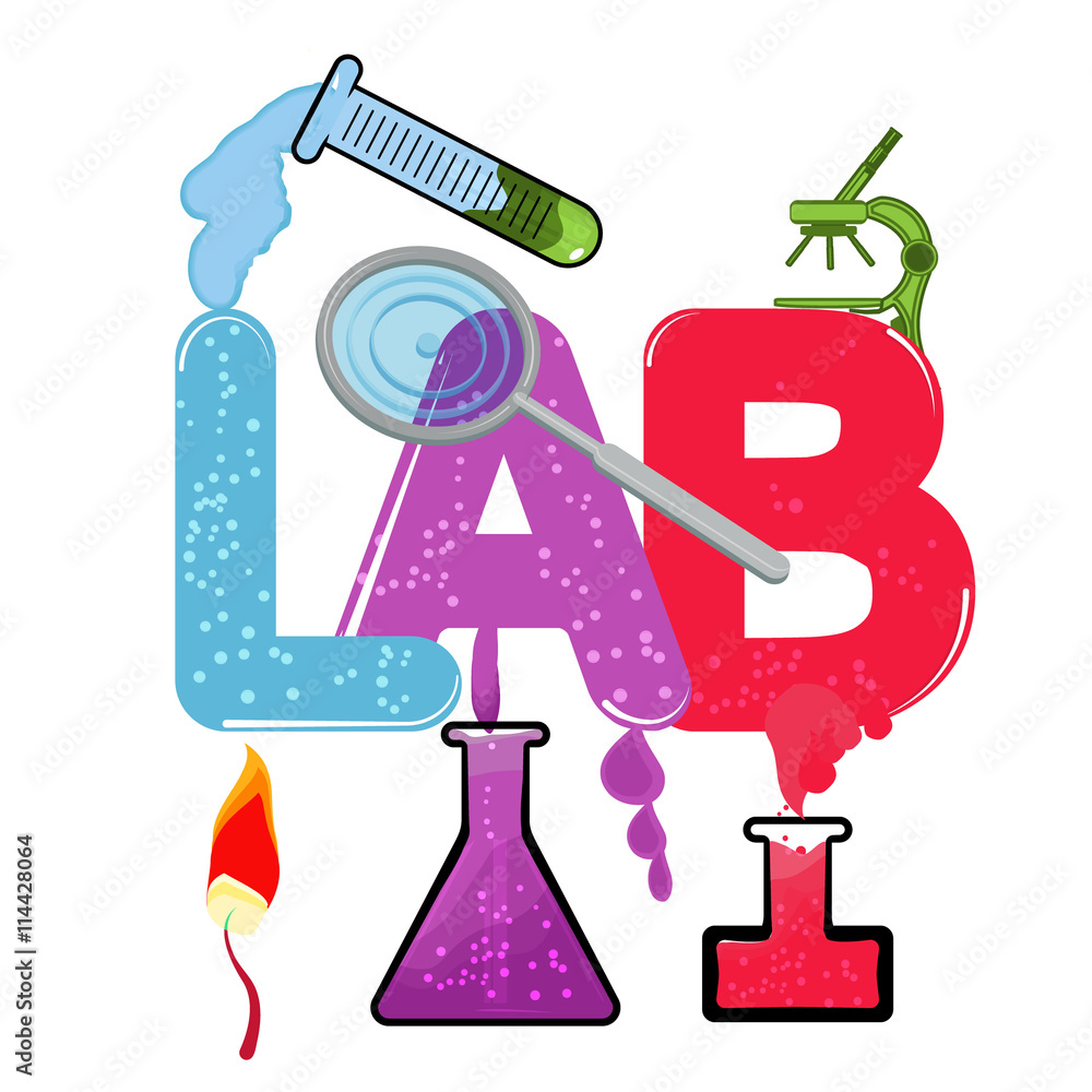 LAB Stock Vector | Adobe Stock