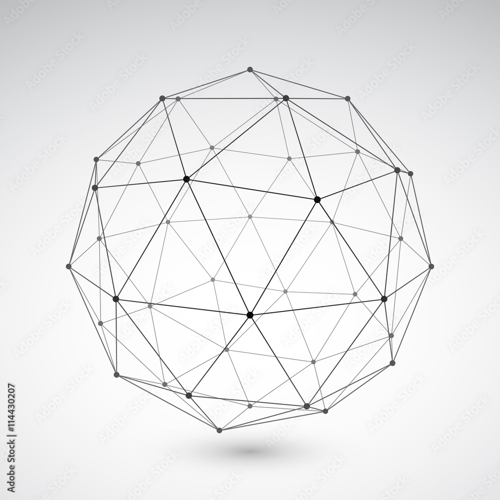 Abstract Geometric Element Stock Vector | Adobe Stock