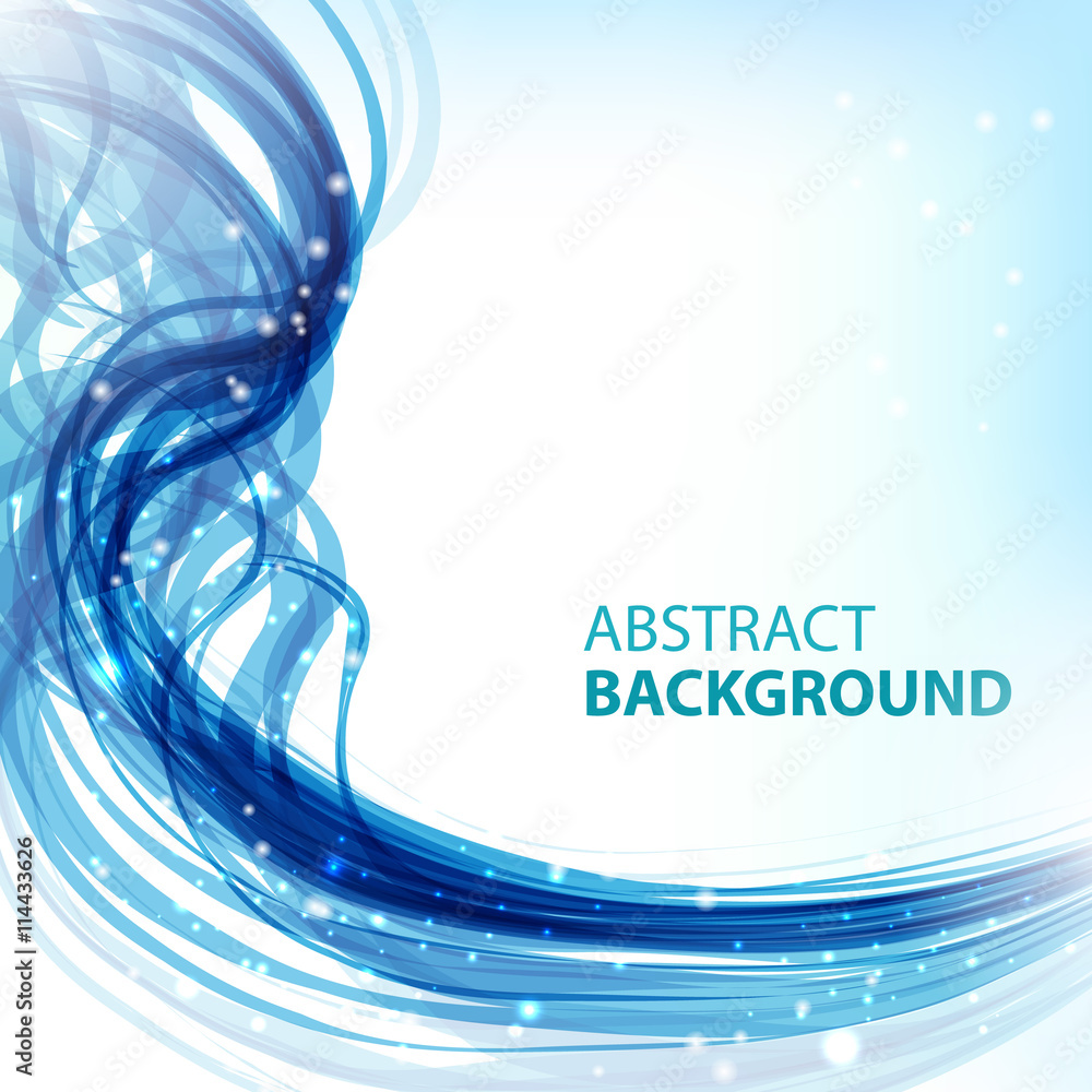 Blue abstract vector background. Abstract background for business ...