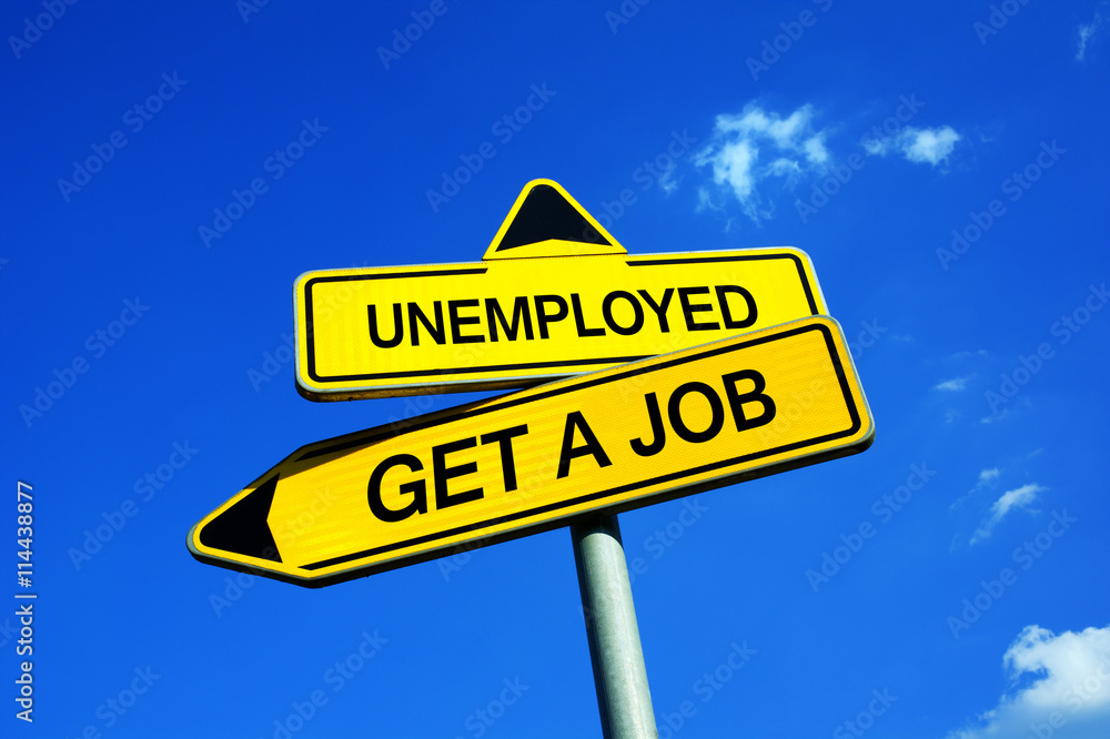 Get A Job Sign