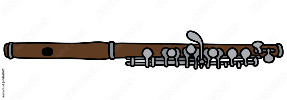 Piccolo / Hand drawing, vector illustration Stock Vector | Adobe Stock