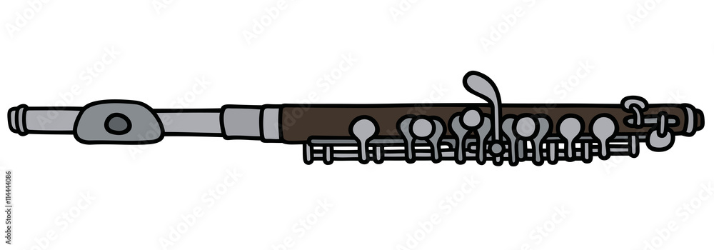 Piccolo / Hand drawing, vector illustration Stock Vector | Adobe Stock