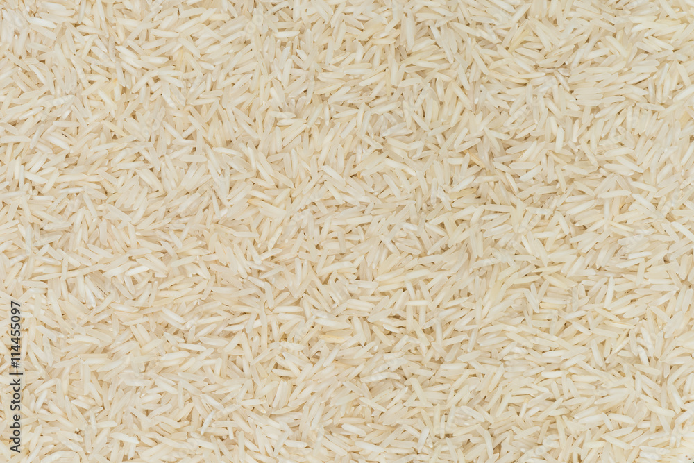 Basmati rice background, Rice organic background Stock Photo | Adobe Stock