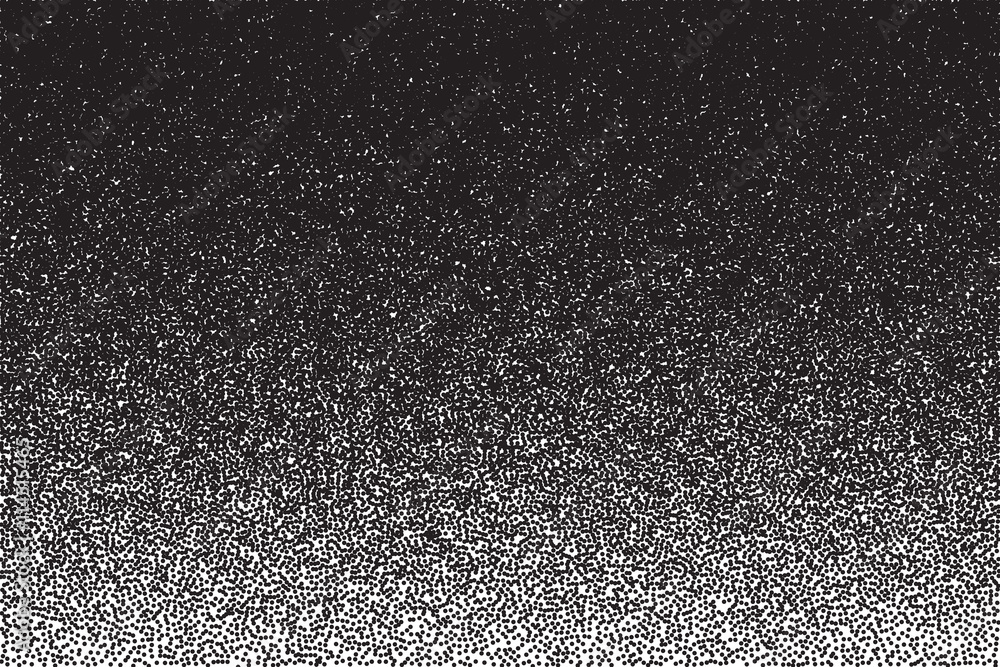 Vector dotted texture. Abstract dotwork engraving stippling background ...