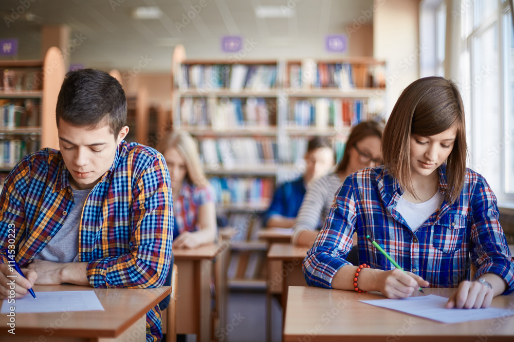 Test at lesson Stock Photo | Adobe Stock