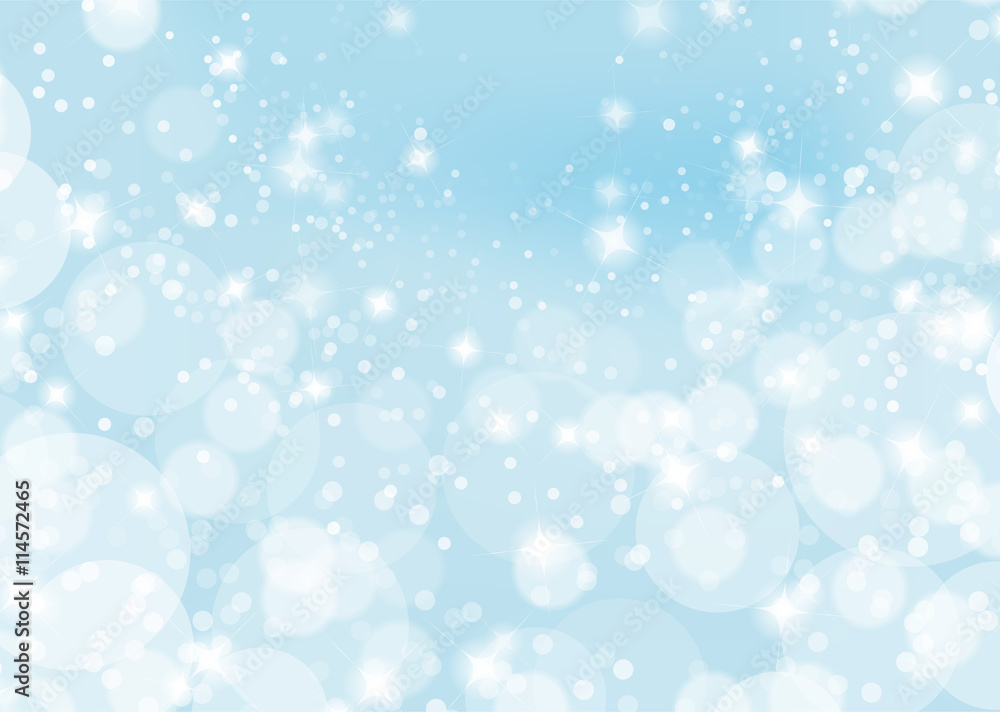 Light blue snow background Stock-Vektorgrafik | Adobe Stock