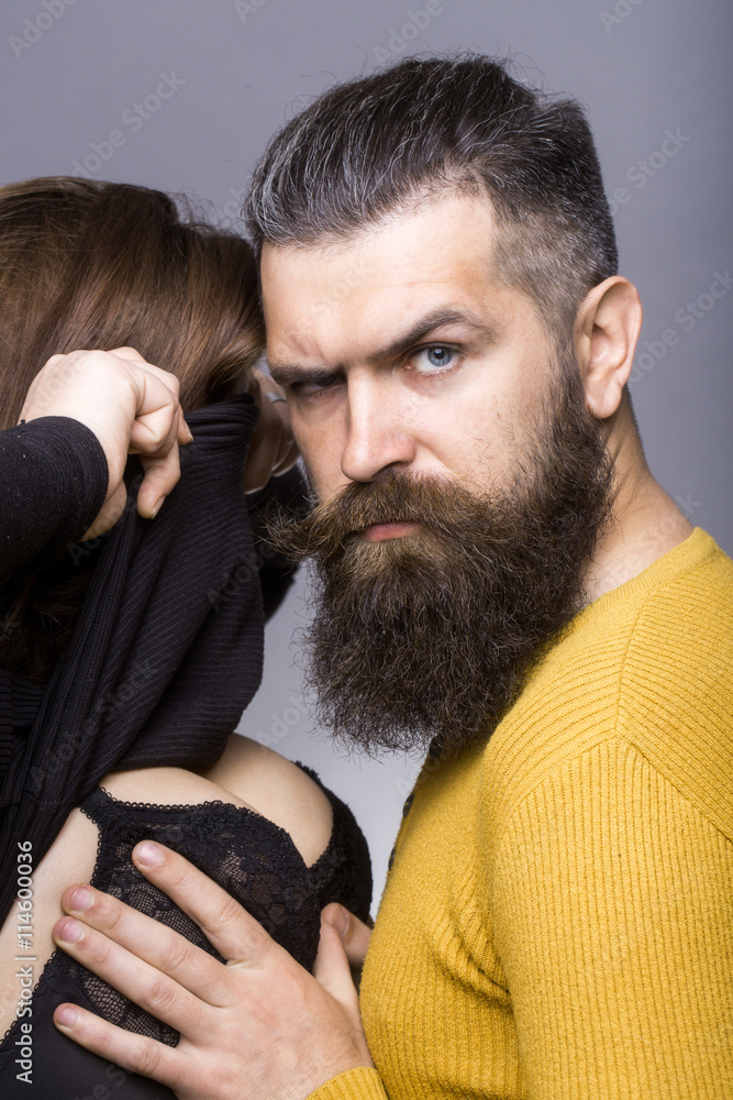 Women Touching Their Chest