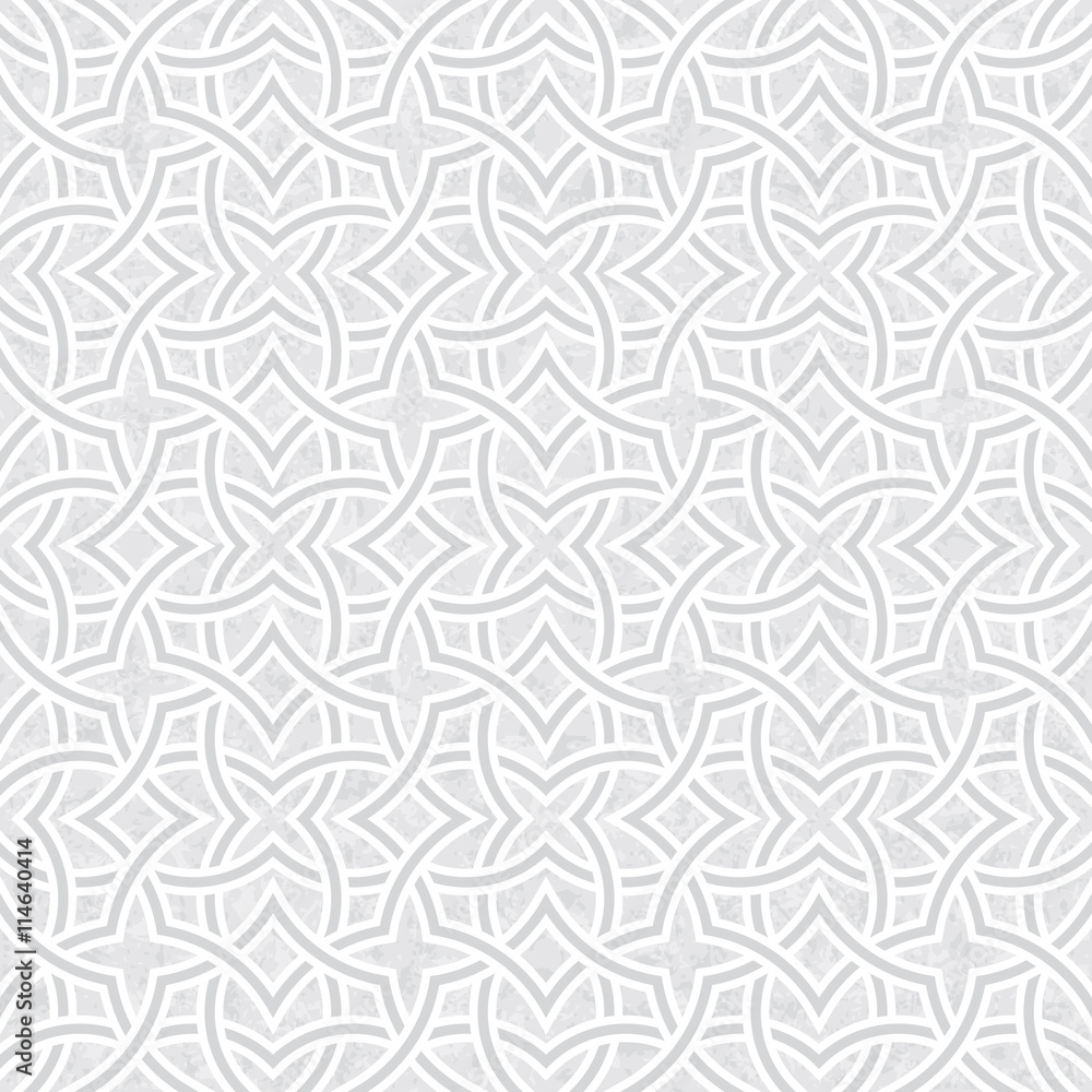 Geometric abstract pattern background. light Grey wallpaper, vector ...