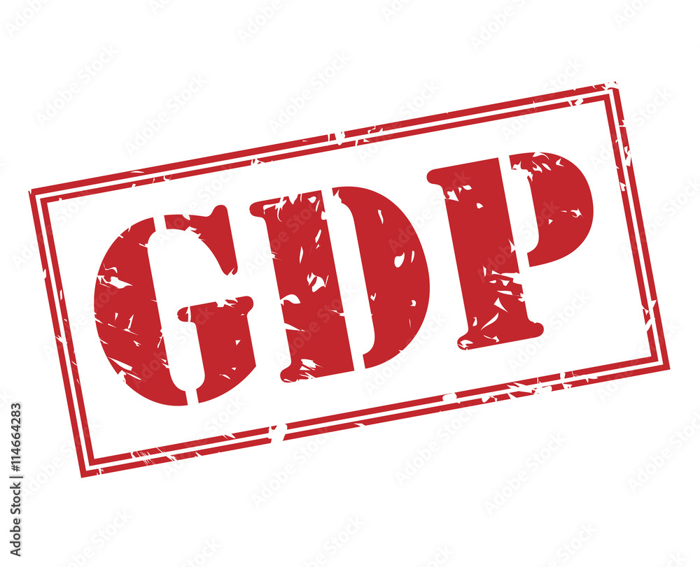 gdp red stamp on white background Stock Illustration | Adobe Stock