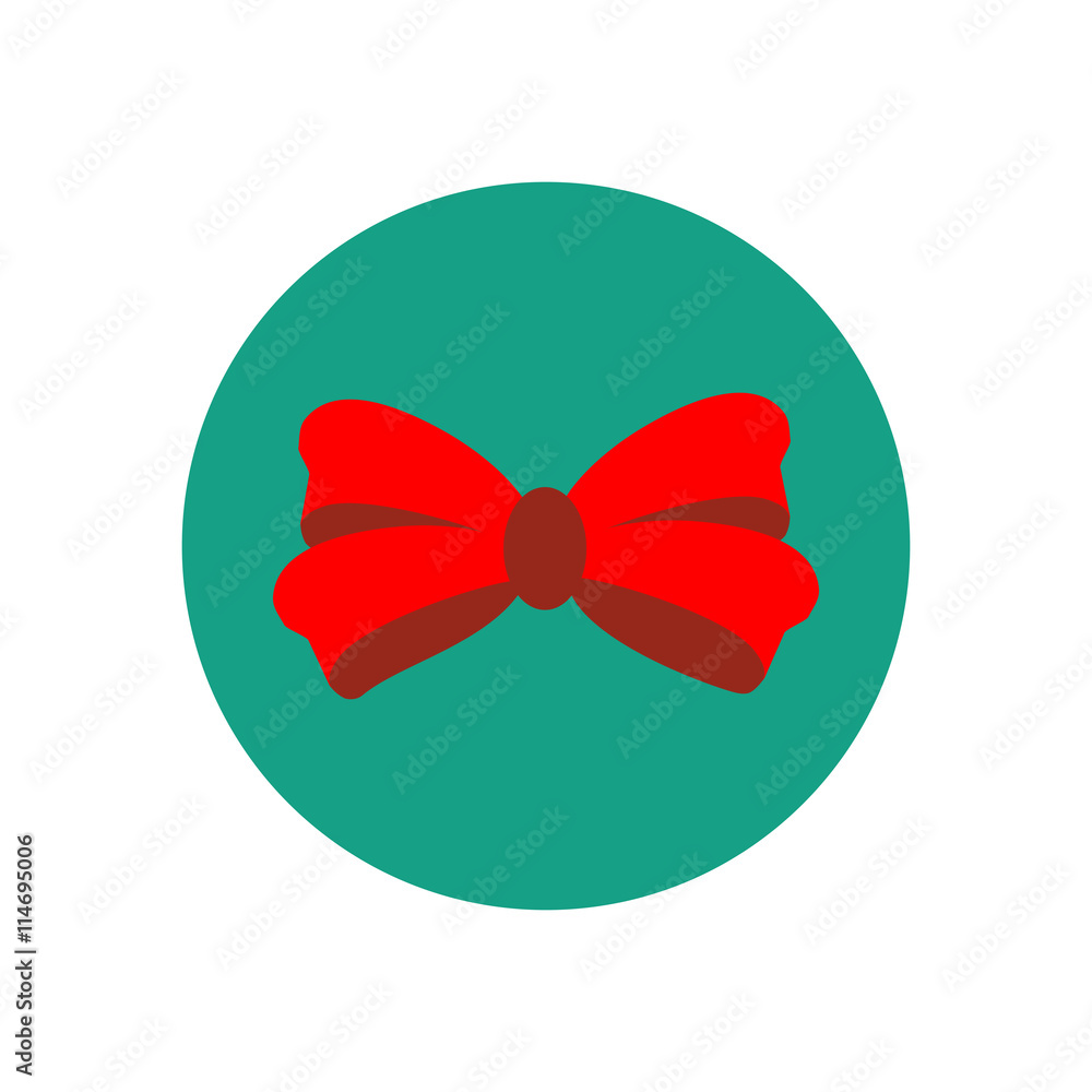 Bow illustration icon Stock Vector | Adobe Stock