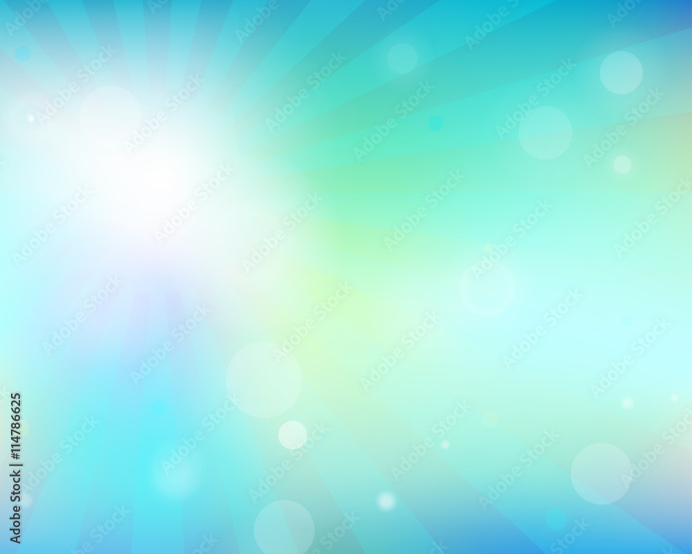 Summer Background Vector Stock Vector | Adobe Stock