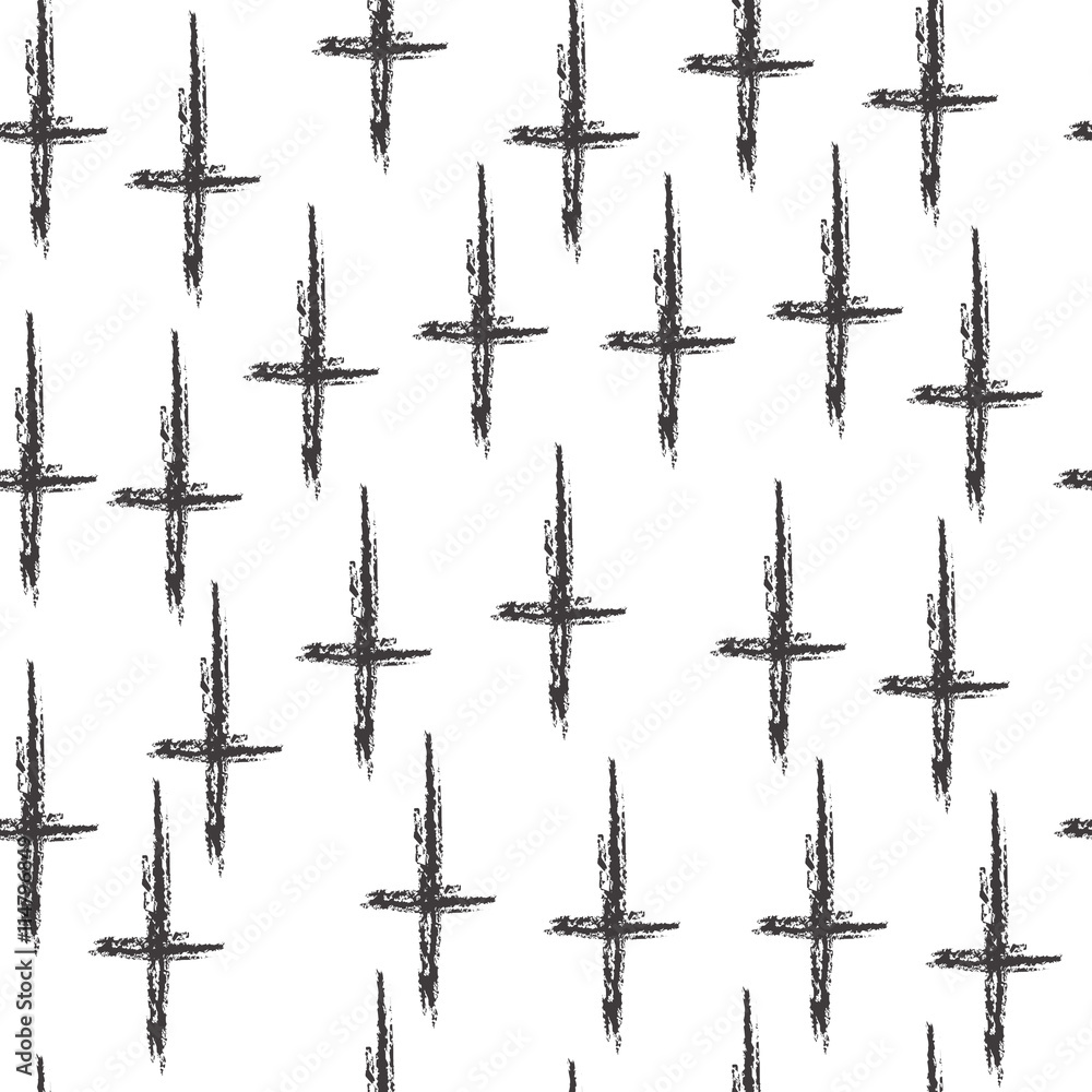 Hipster Inverted Cross Background