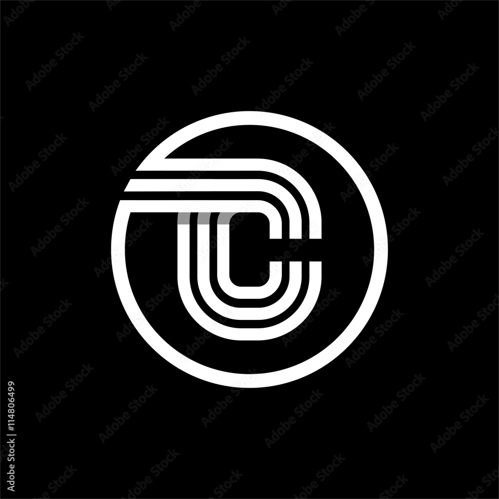 Three Letter Monogram C
