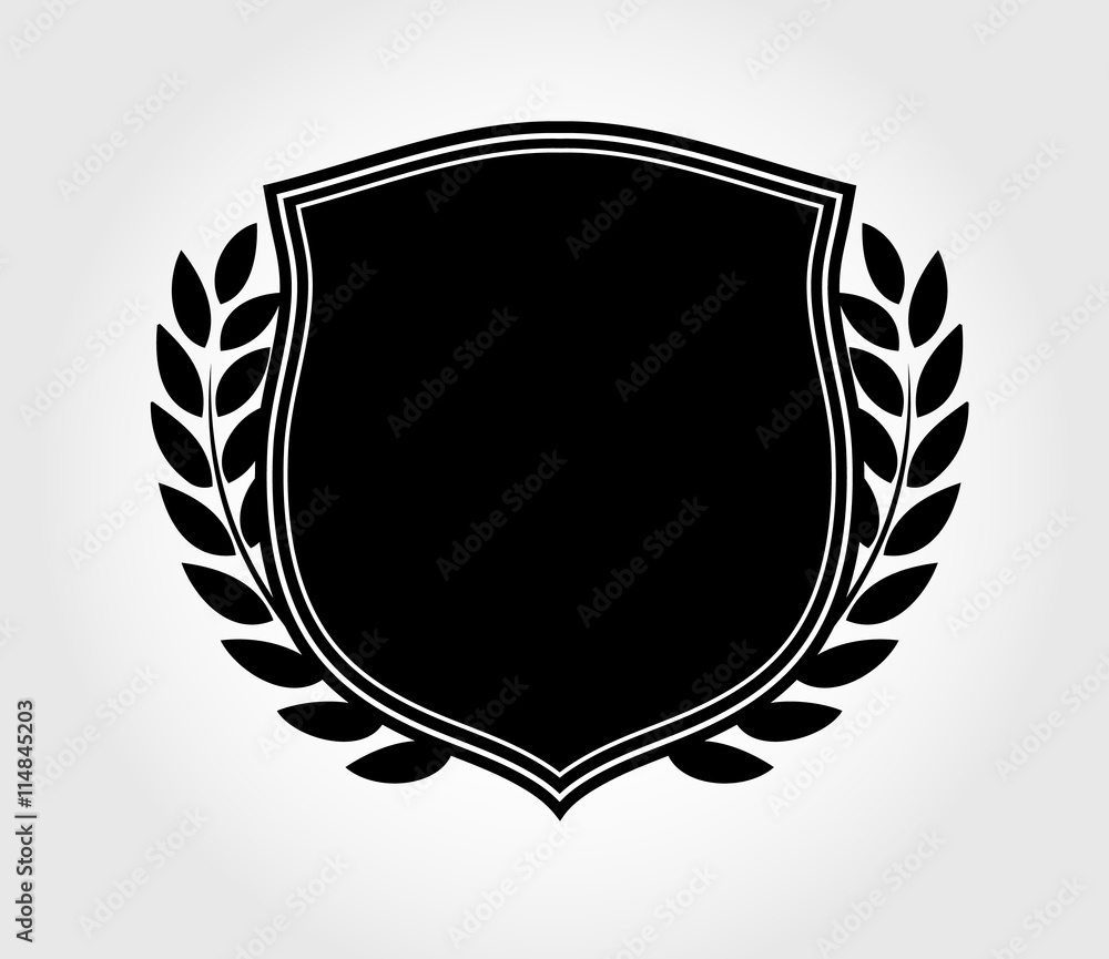 wappen design silhouette Stock Vector | Adobe Stock