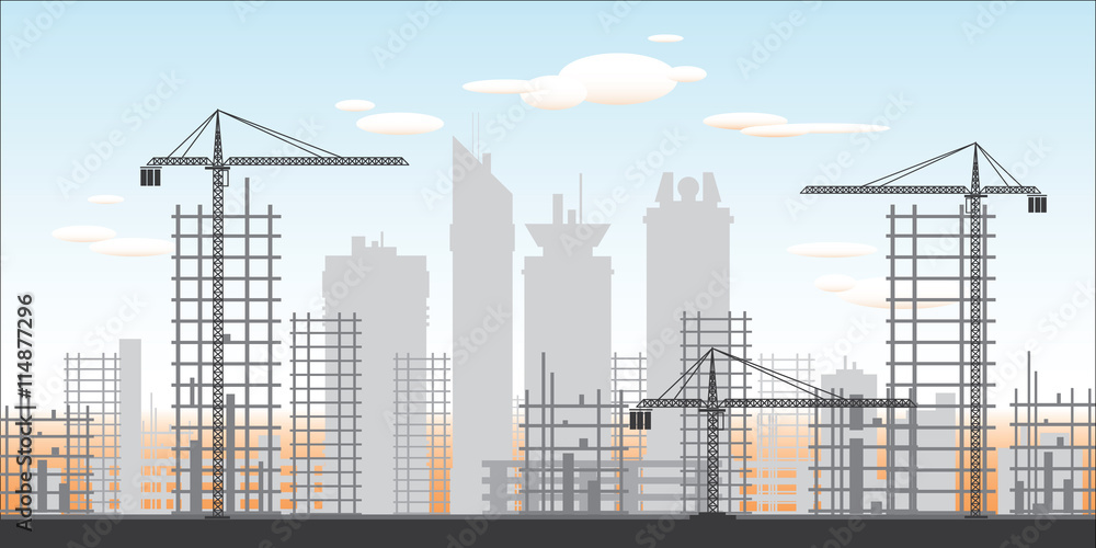 Building, design, architecture, construction infographics, construction ...