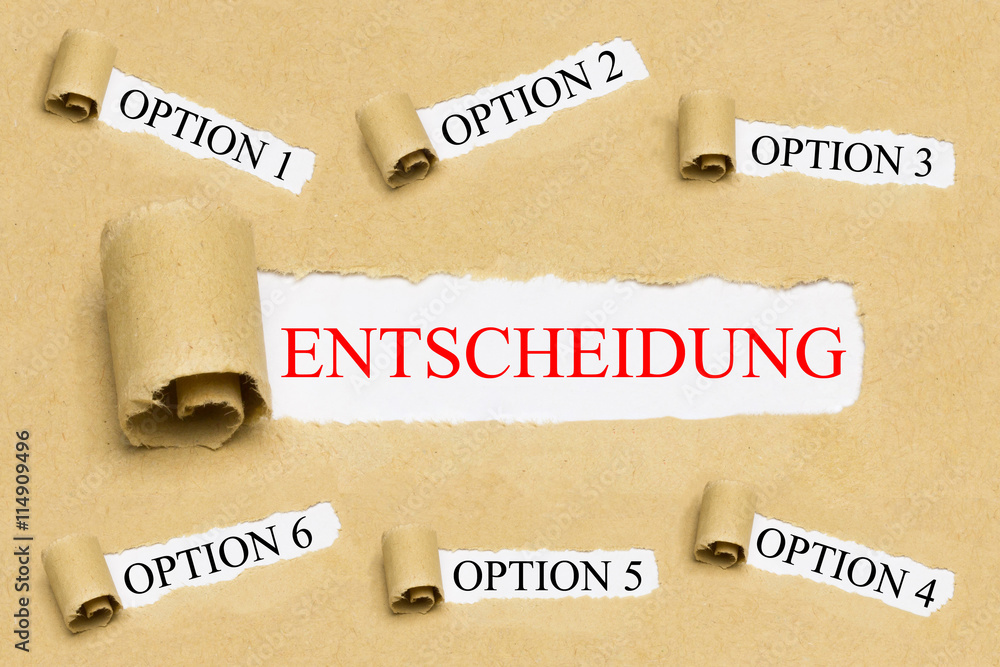 Entscheidung Stock-Foto | Adobe Stock